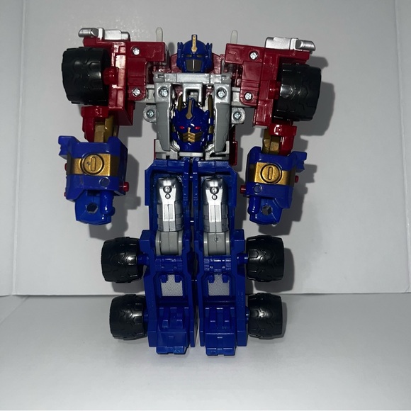 Hasbro | Toys | Vintage 20 Transformers Optimus Prime Redblue Truck ...